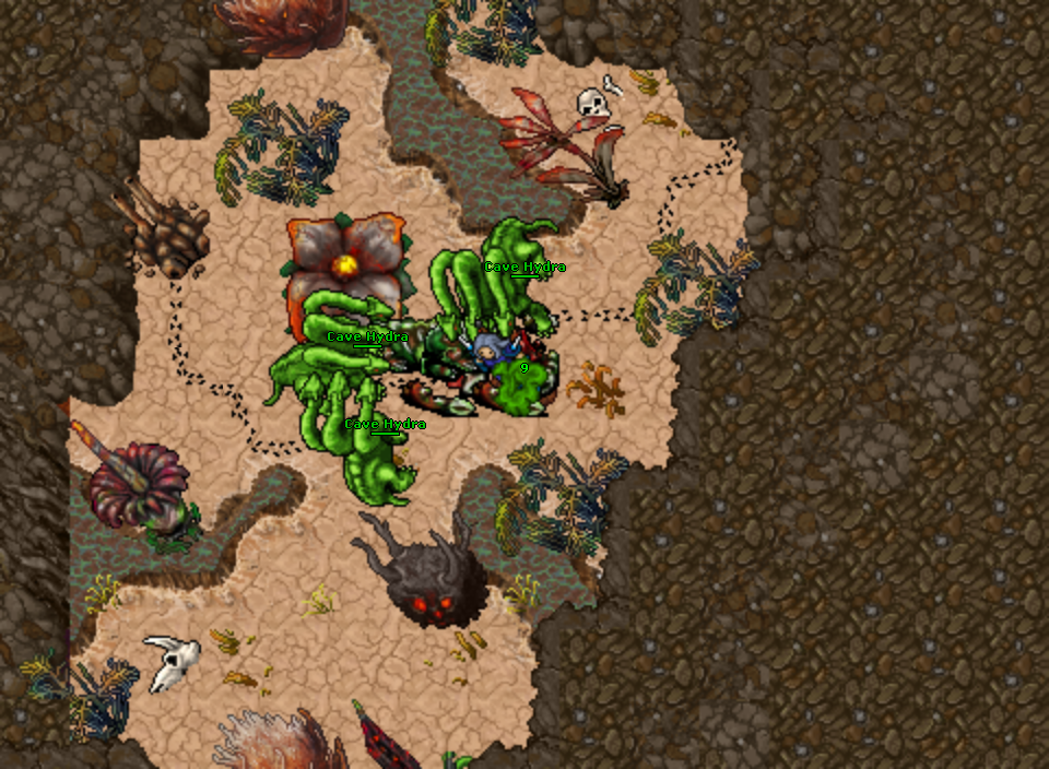 Arquivo:Within the Tides Quest Cave Hydras 1-2.png - Tibia Wiki - A ...