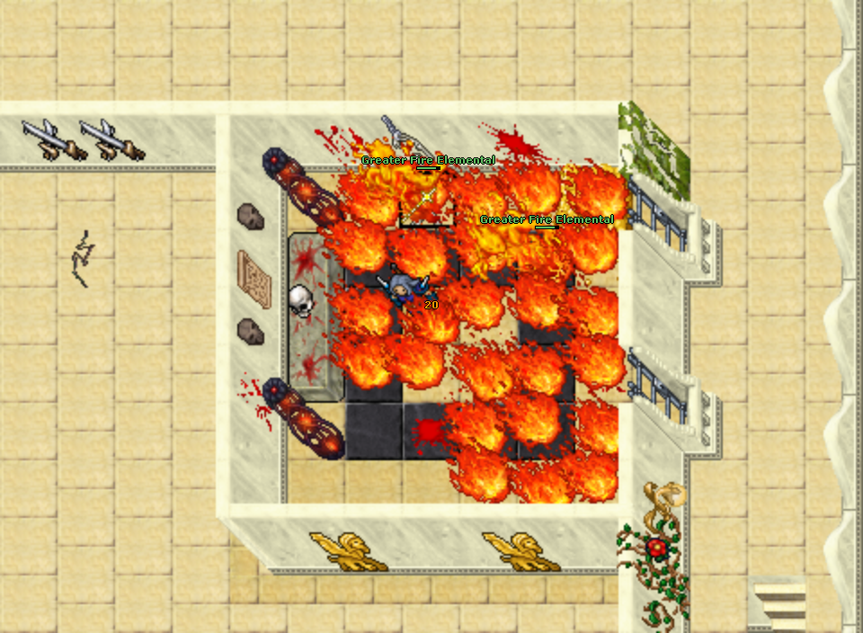 Arquivo:Within the Tides Quest Greater Fire Elementals 1-2.png - Tibia ...