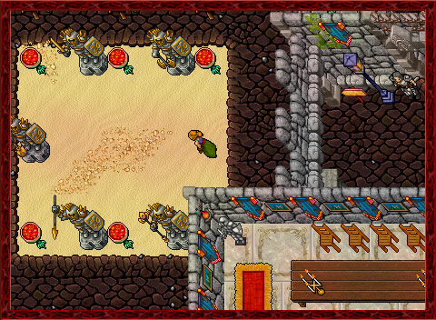 Treinando - Tibia Wiki - A Enciclopédia do Tibia