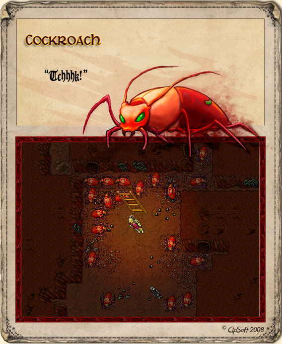 Arquivo:Artwork Cockroach.jpg - Tibia Wiki - A Enciclopédia do Tibia