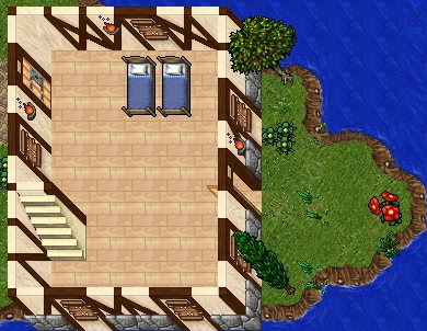 Which objects in the house can you "cover" and which you can't? - TibiaQA