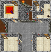 Castle of the White Dragon (Cormaya) • Tibia Home