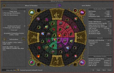 Wheel of Destiny - Tibia Wiki - A Enciclopédia do Tibia