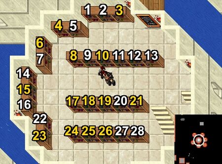 Bibliotecas de Edron Castle - Tibia Wiki - A Enciclopédia do Tibia