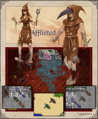 Afflicted Outfits - Tibia Wiki - A Enciclopédia do Tibia