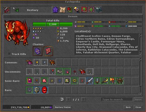 Charms - Tibia Wiki - A Enciclopédia do Tibia