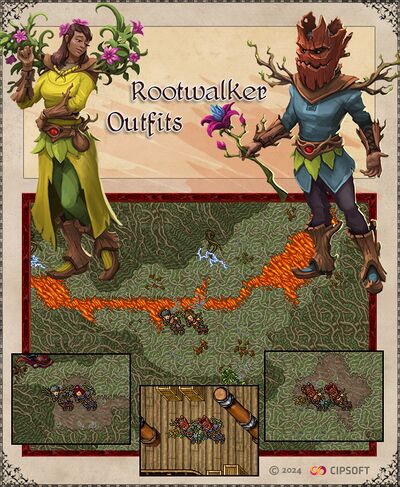 Rootwalker Outfits - Tibia Wiki - A Enciclopédia do Tibia