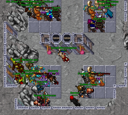 Treinando - Tibia Wiki - A Enciclopédia do Tibia