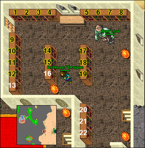 Bibliotecas de Mal'ouquah - Tibia Wiki - A Enciclopédia do Tibia