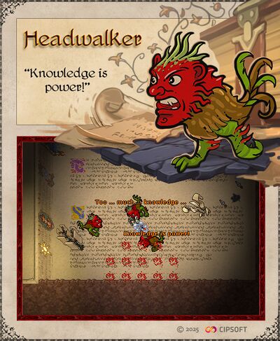 Headwalker - Tibia Wiki - A Enciclopédia do Tibia